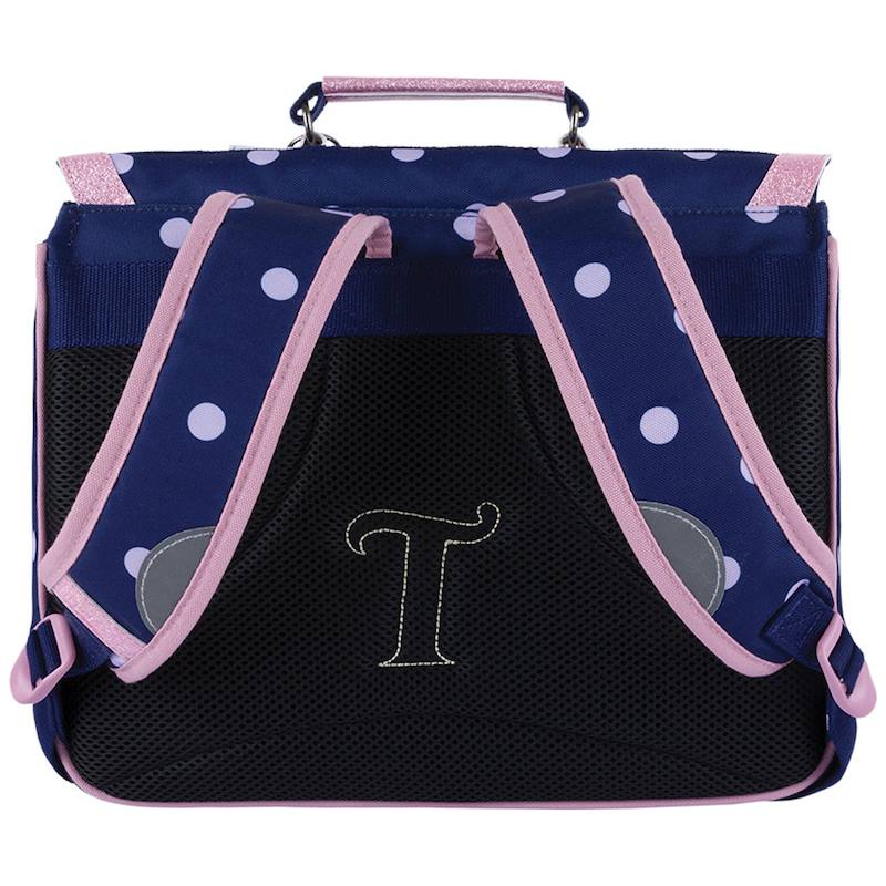 Cartable Romy CP marine, rose - Tann's
