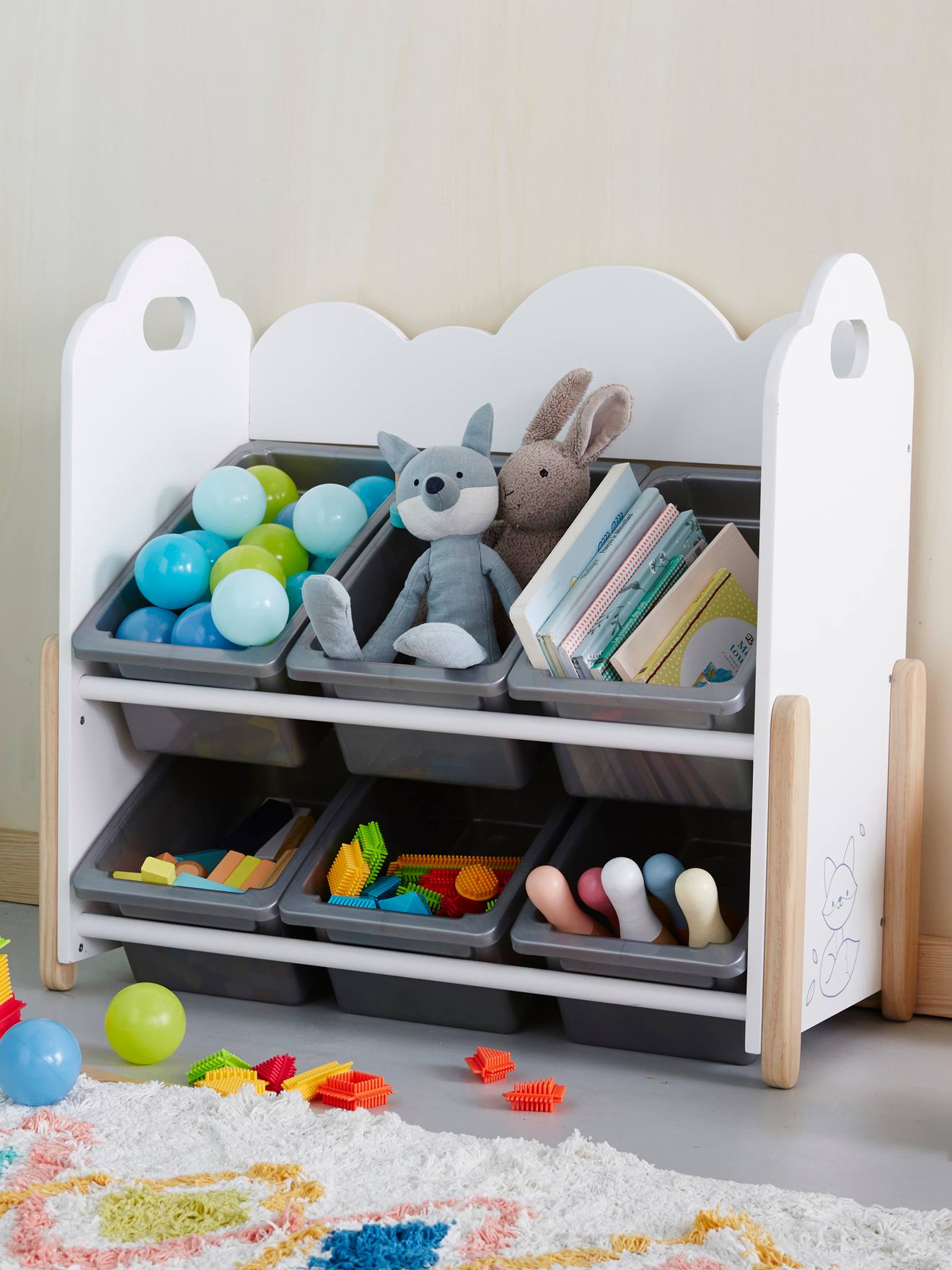 Bibliothéque enfant, Rangement livre - vertbaudet