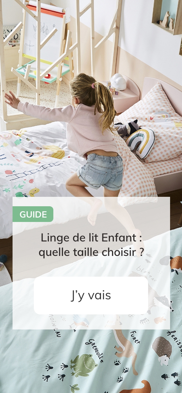 Linge de lit enfant - Draps & Parures pour fille & garçon sur vertbaudet.fr